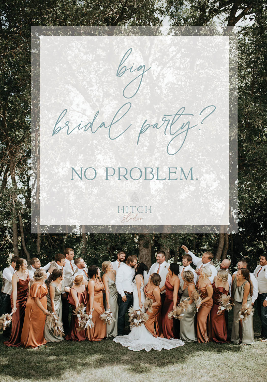 When Your Bridal Party Turns Into a Bridal CREW | Hitch Studio ...